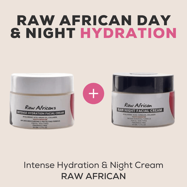 Raw African's Day & Night Face Creams - ZYNAH