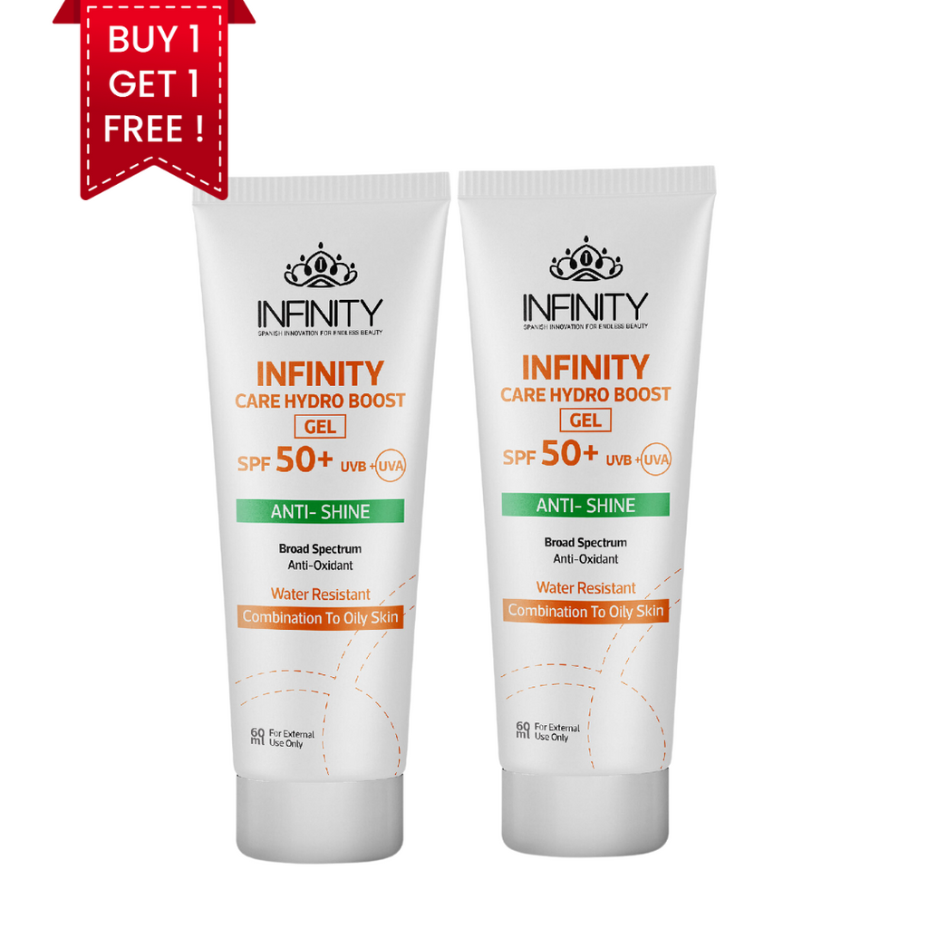 Infinity Care Hydro Boost Gel SPF50+ (1+1 Free) -ZYNAH