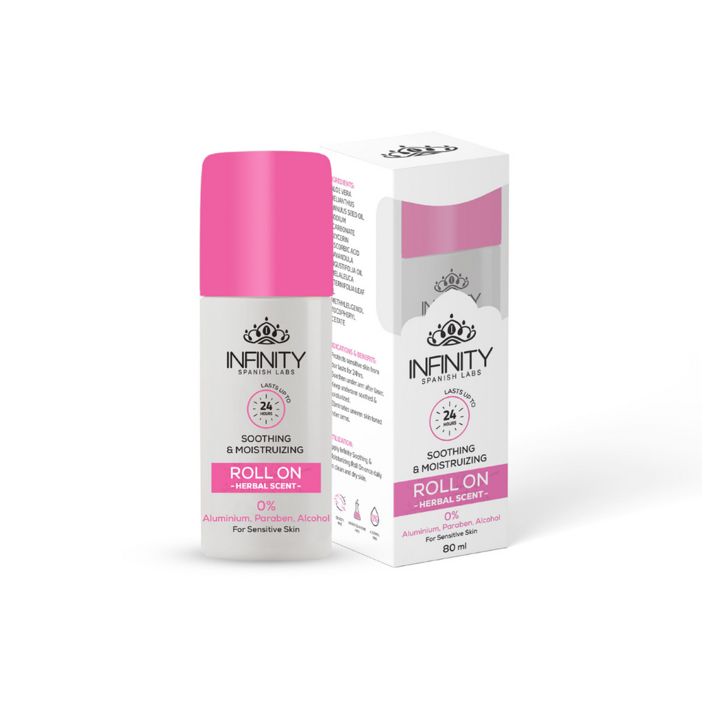 Infinity Herbal Whitening Roll On For Sensitive Skin (1+1 Free) - ZYNAH